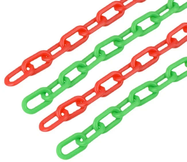 Road Warning Chain Safety Barricade Cone Chain Traffic Control Plastic ...