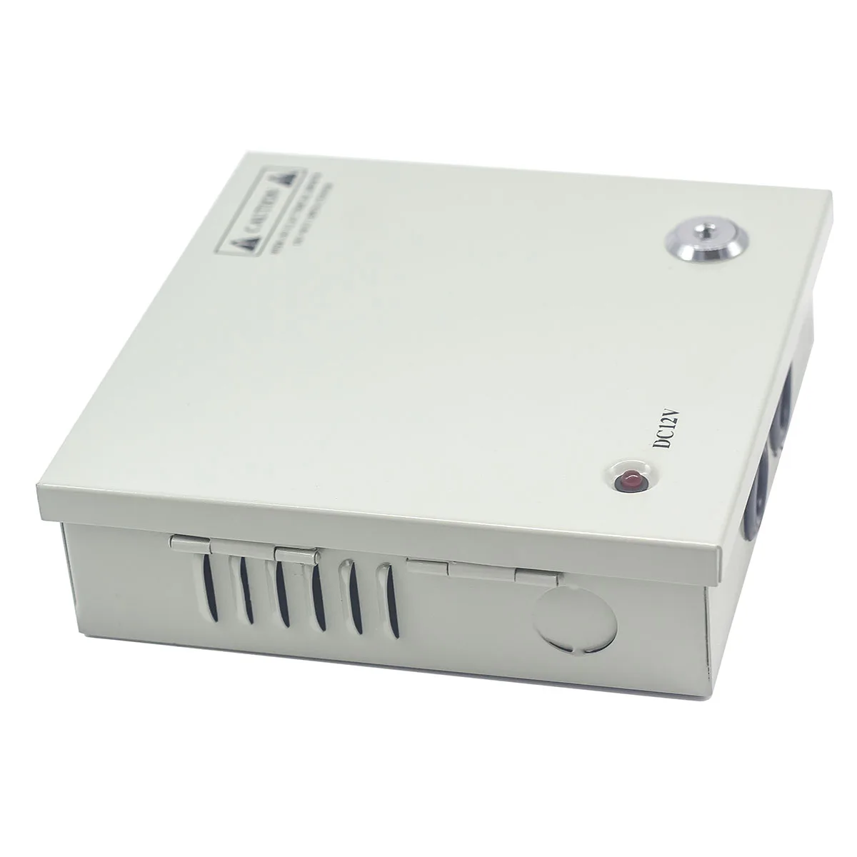Metal Box 60W 12V 4CH DC Switching CCTV Power Supply Battery Backup ...