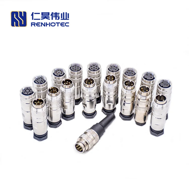 M16 Din Cable 12 Pin Connector Assembly - Reliable & Efficient