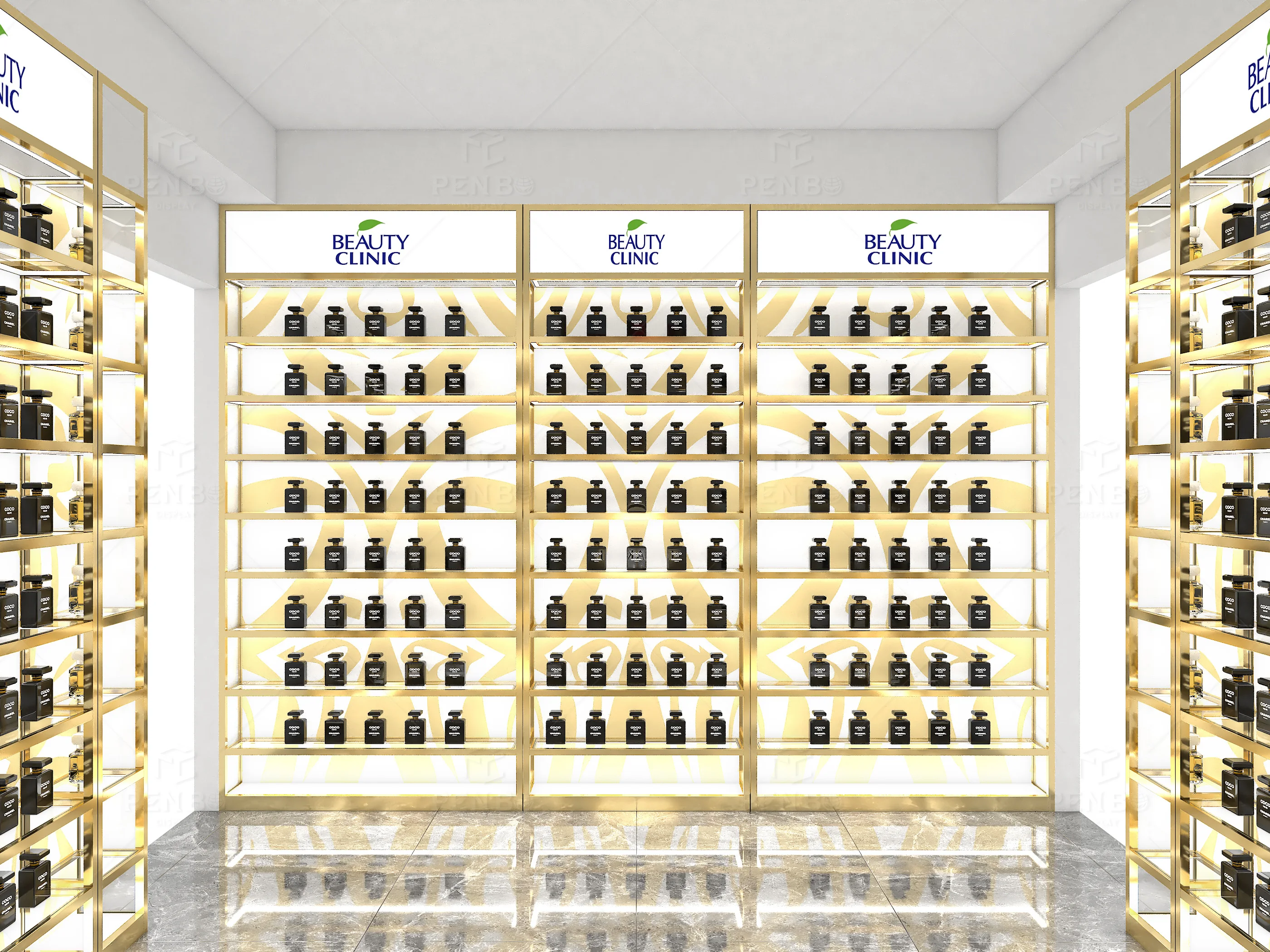 Mall Perdume Kiosk - Stylish Perfume Display Solutions