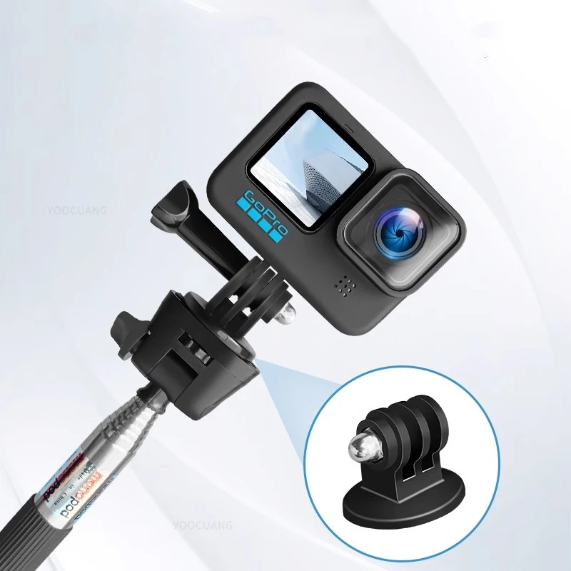 Fixed Adapter Nuts And Long Straight Screw Connector For Gopro Sports ...