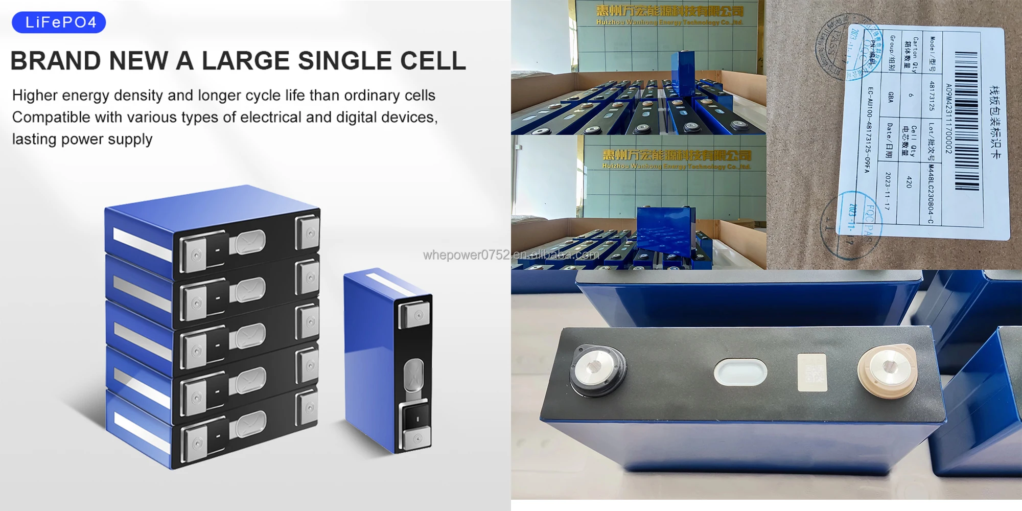 OEM Liquid Cooling Battery System for Solar Energy Storage