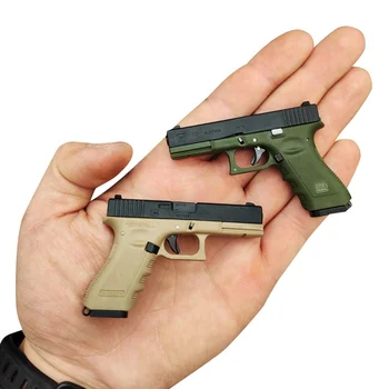 Wholesale Price Toy Shell Ejecting Toy Gun Metal Mini Gun Model Glock 1 ...
