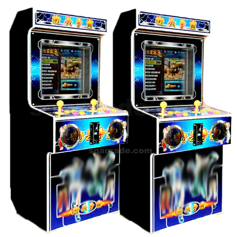 17 Inch 2 Player Tekken Coin Operated Fighting Arcade Game