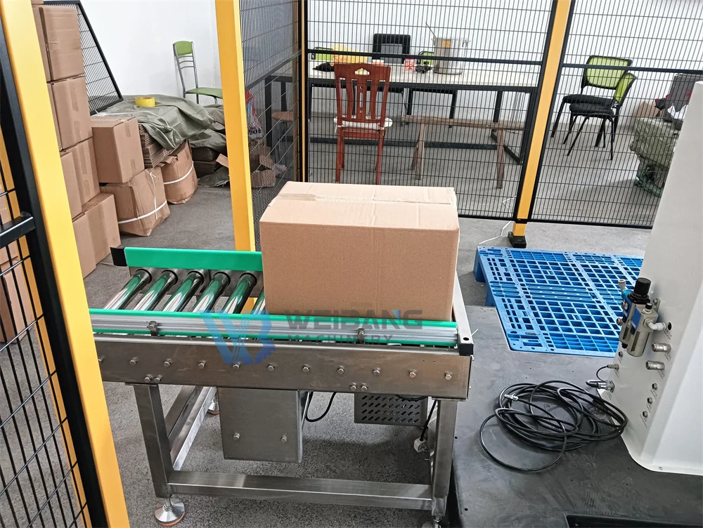 Automated Robotic Palletizing System Robotic Case Packer Palletizer ...