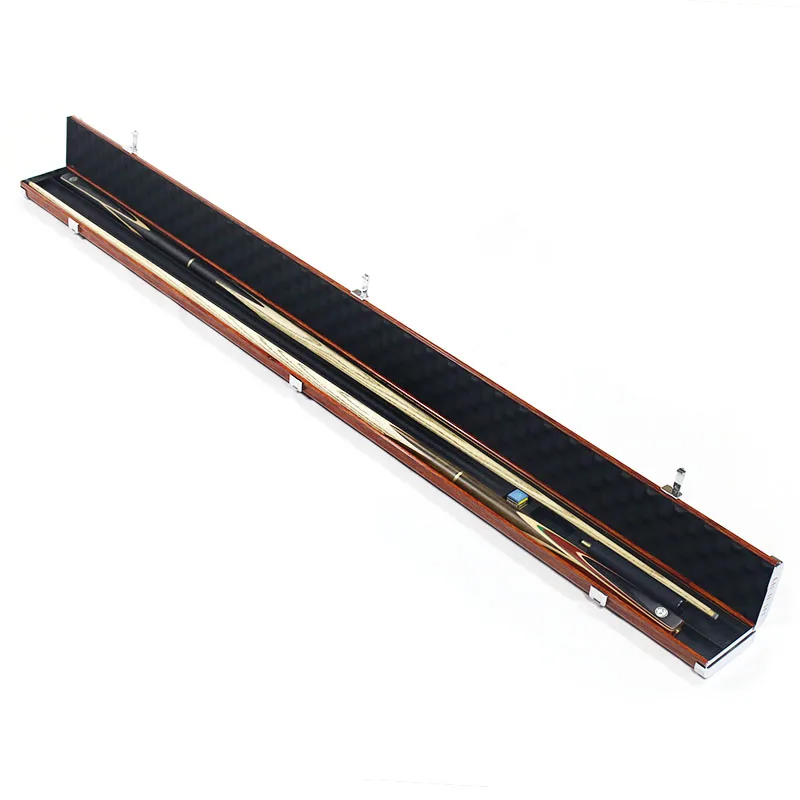 One Piece Straight Aluminum 3 Slots Snooker Cue Case