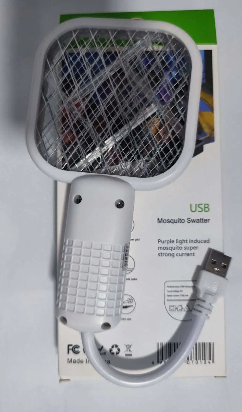 Mini USB Mosquito Swatter - Efficient Electronic Solution