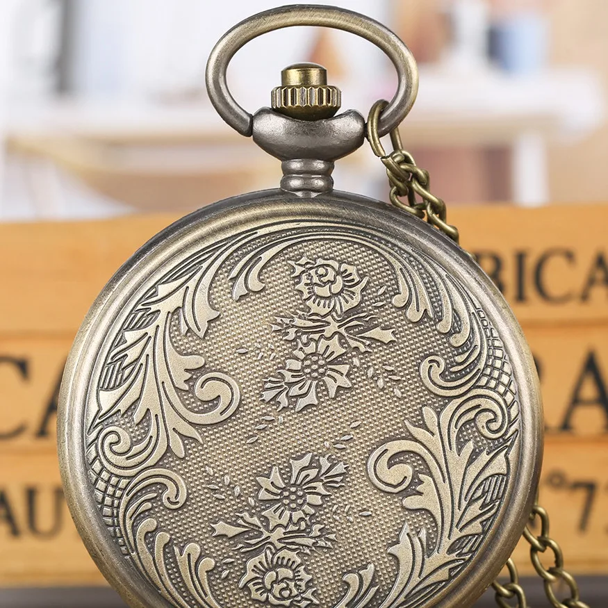 Komi Wholesale Vintage Classic Large Pocket Watch Religious Virgin Mary ...