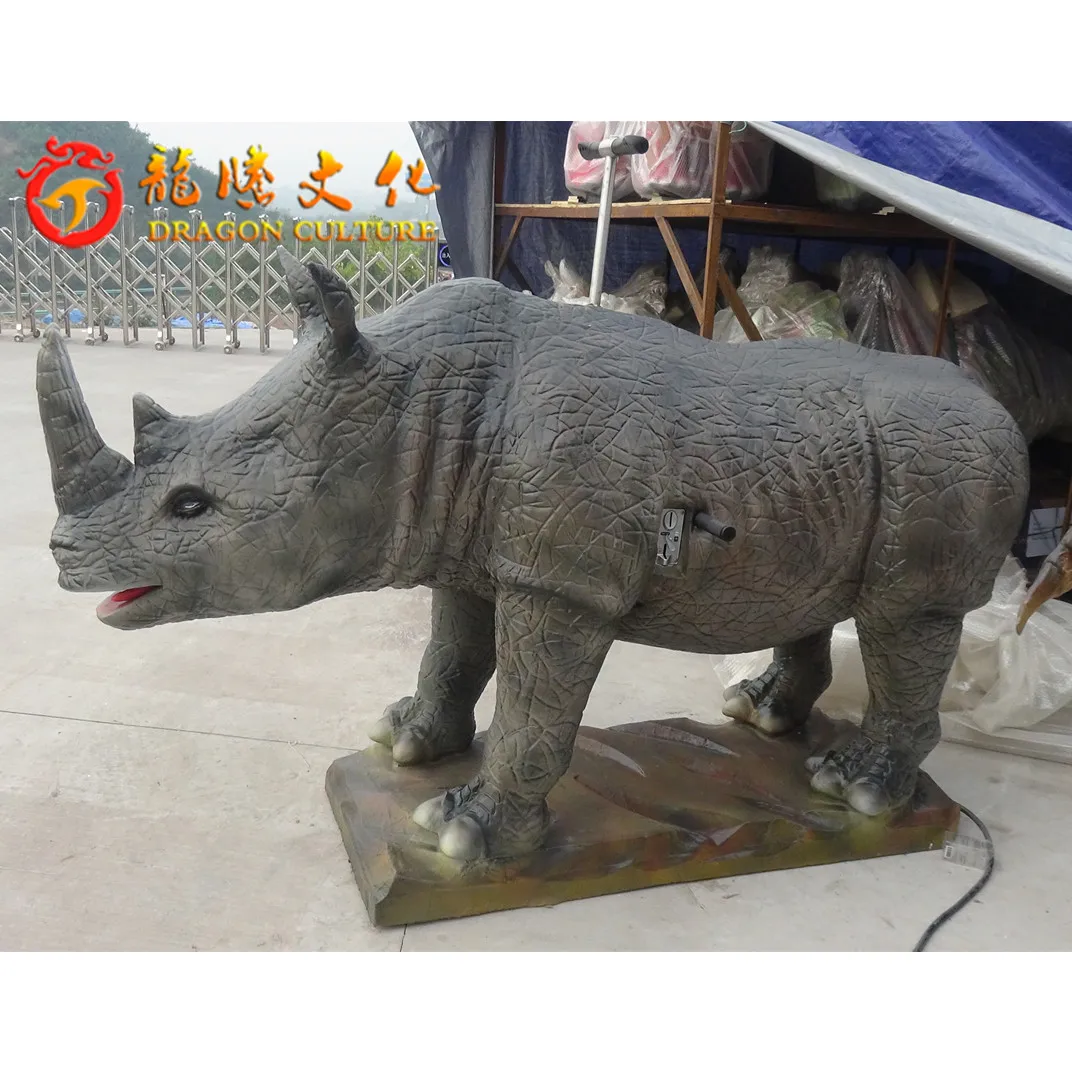 Life-size Ride-on Robotic Dinosaur Models for Kids Fun