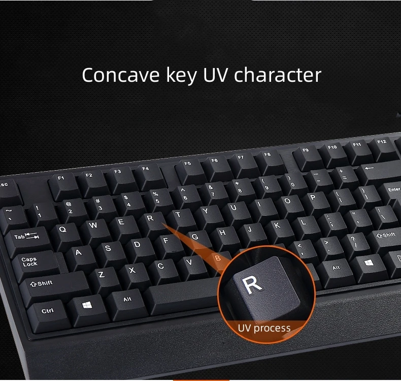 Cheap Wholesale High-quality Custom Keyboard Pc Ergonomic Usb Computer ...