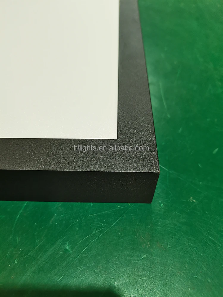 Led Panel Light Black 60x60 Surface Mounted Ceiling Lights 300x1200 ...