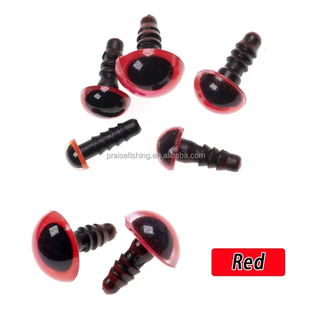 Solid Plastic Eyes 3d Lifelike Fish Eyes Fly Fishing Crankbait Minnow ...