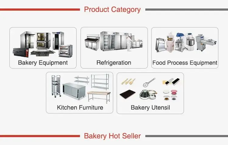 Complete Commercial Bakery Equipment Set for Bread Production