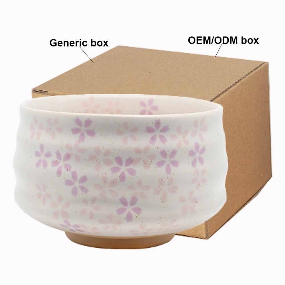 Porcelain Matcha Bowl 550ml Japanese Style Ceramic Large Size Matcha ...