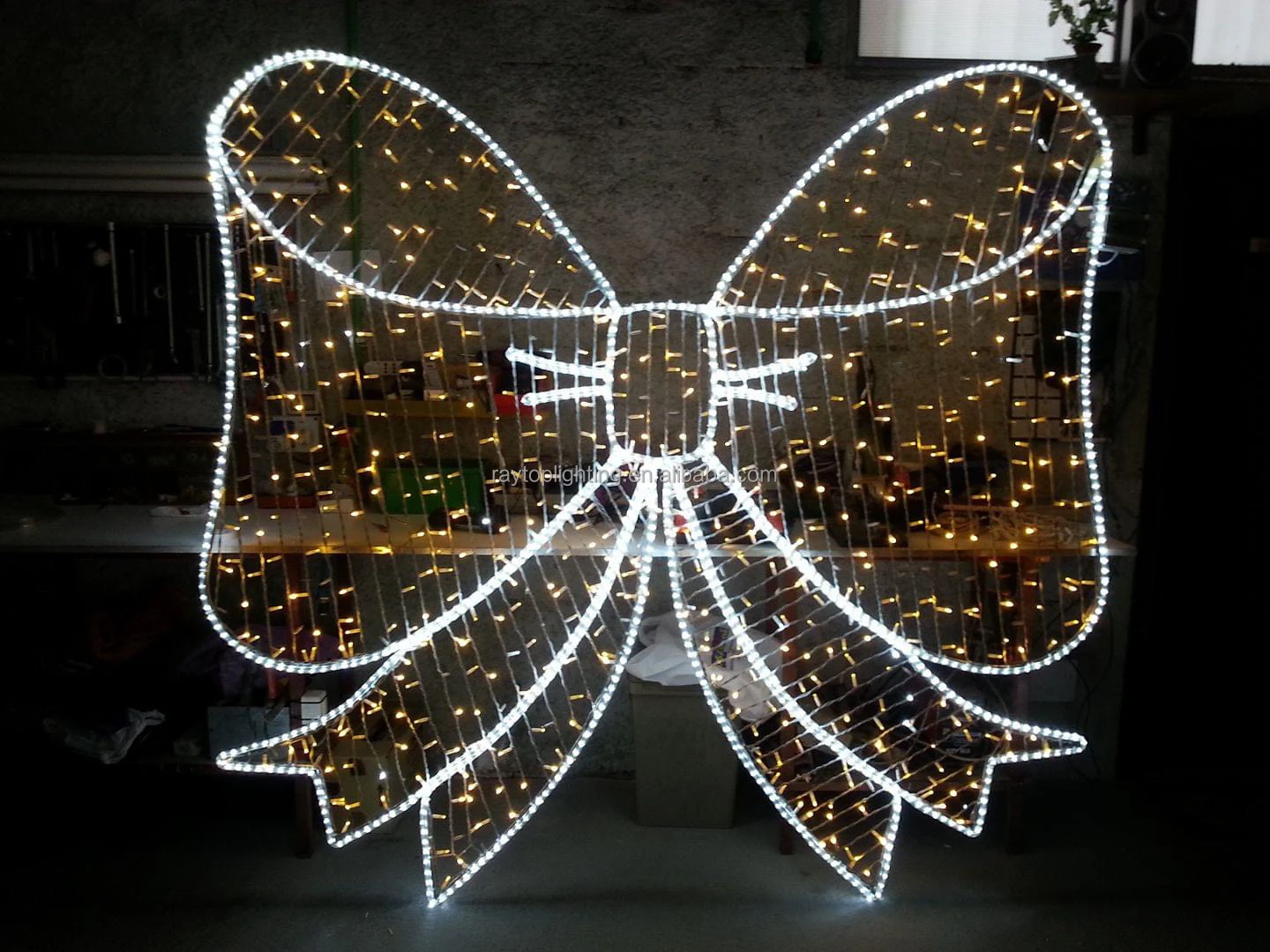 Large Outdoor Christmas Decoration Motif Customizable Ip65 Lighted 3d ...