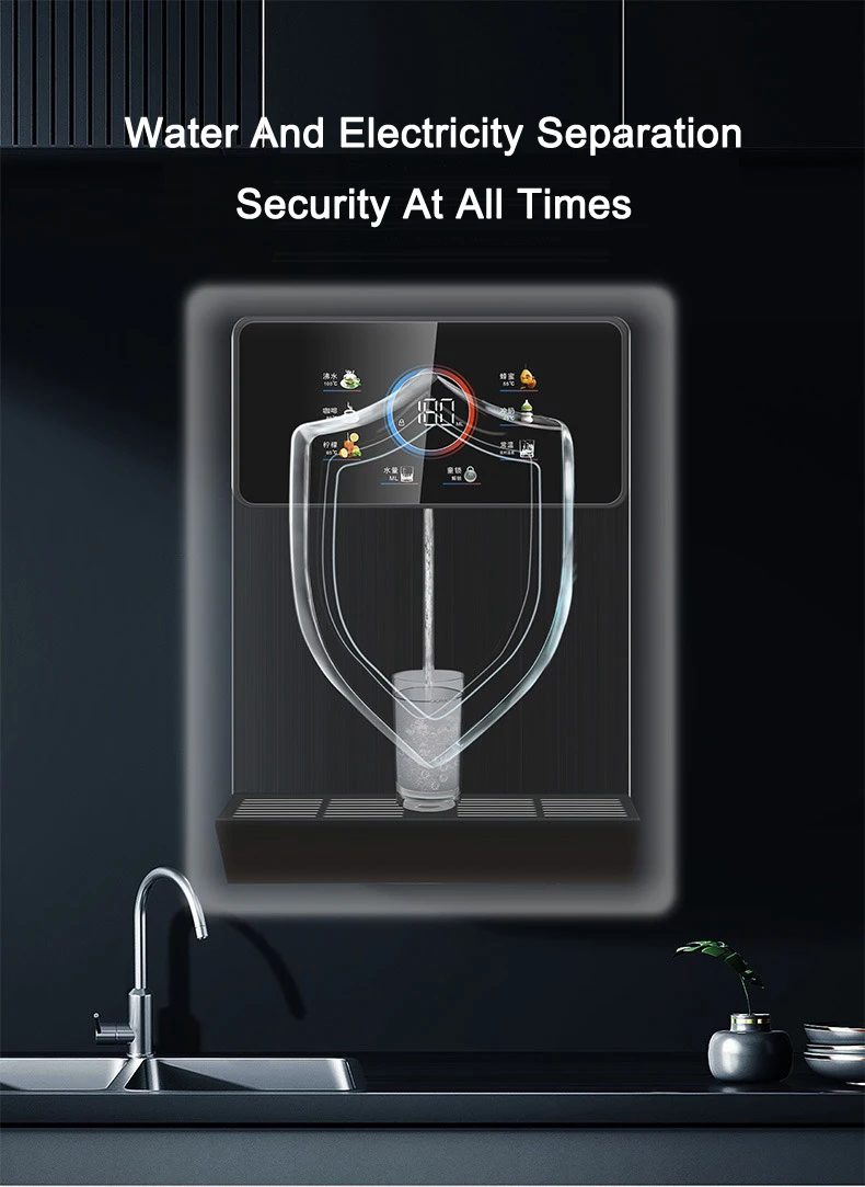 Direct Drinking Smart Touch Screen Water Dispenser Electric Plastic ...
