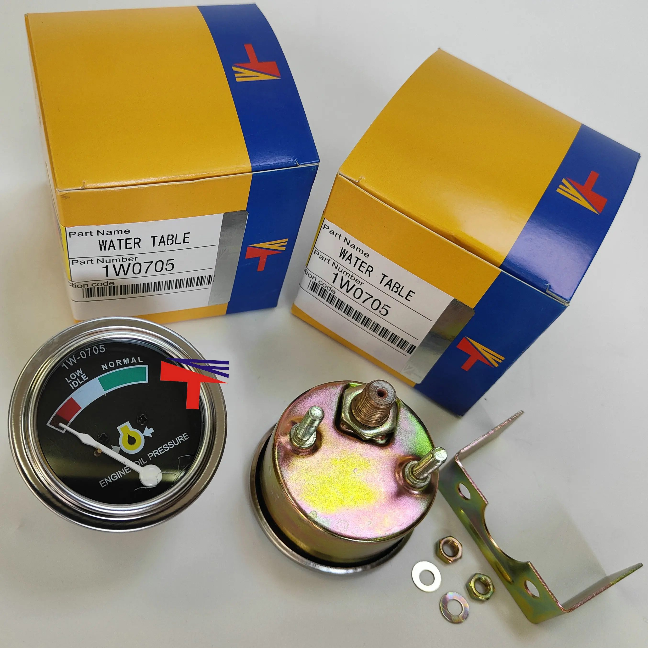 Indicador de presión de aceite del motor para excavadora, convertidor ...