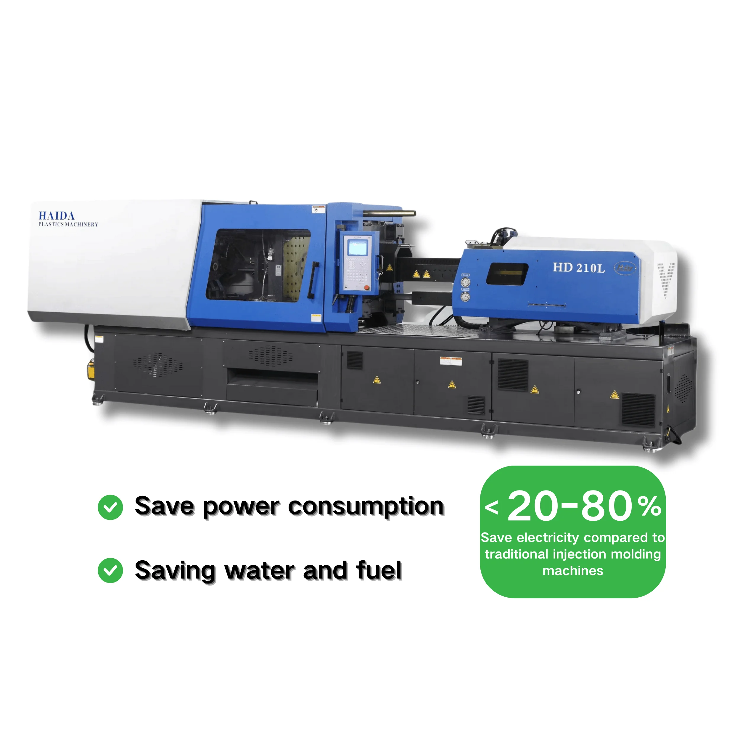 Haida PET Plastic Lids Injection Moulding Machine - Automatic