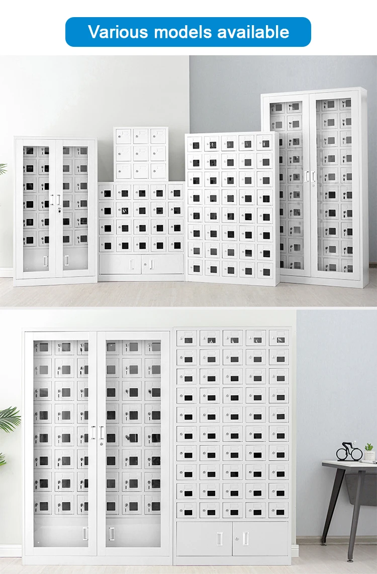 Customizable Steel Lockable Cabinet Locker Smart Storage Cabinet For ...