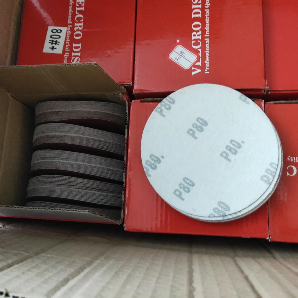 Long Duration Time Abrasive Round Sand Paper Grinding Wheel - Buy ...