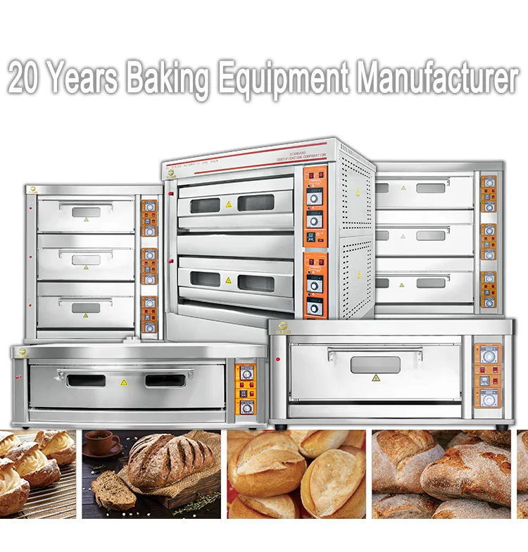 Commercial Kitchen Equipment Electric Oven Pizza Making Machine Bakery ...