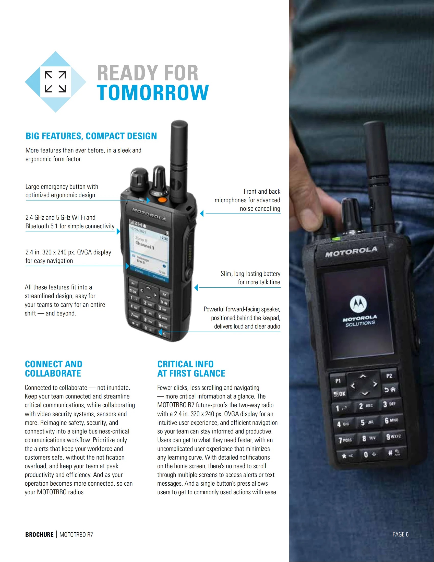 Mototrbo R7a Dmr Digital Handheld Portable Two-way Walkie-talkie ...