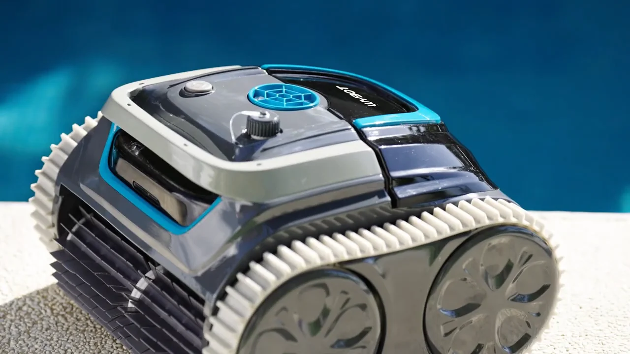 Water Crown Automatic Robotic Vacuum Cleaner Pool Cleaning Cordless ...