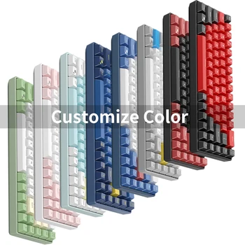 5 Pins Hot-swappable Mechanical Gaming Keyboard Mini 65% Keyboards ...