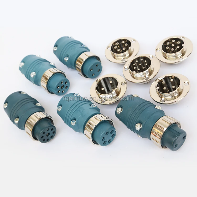 Six-Pin Connector & Seven Pin Plug for Mig/Mag CO2 Welding Machines ...