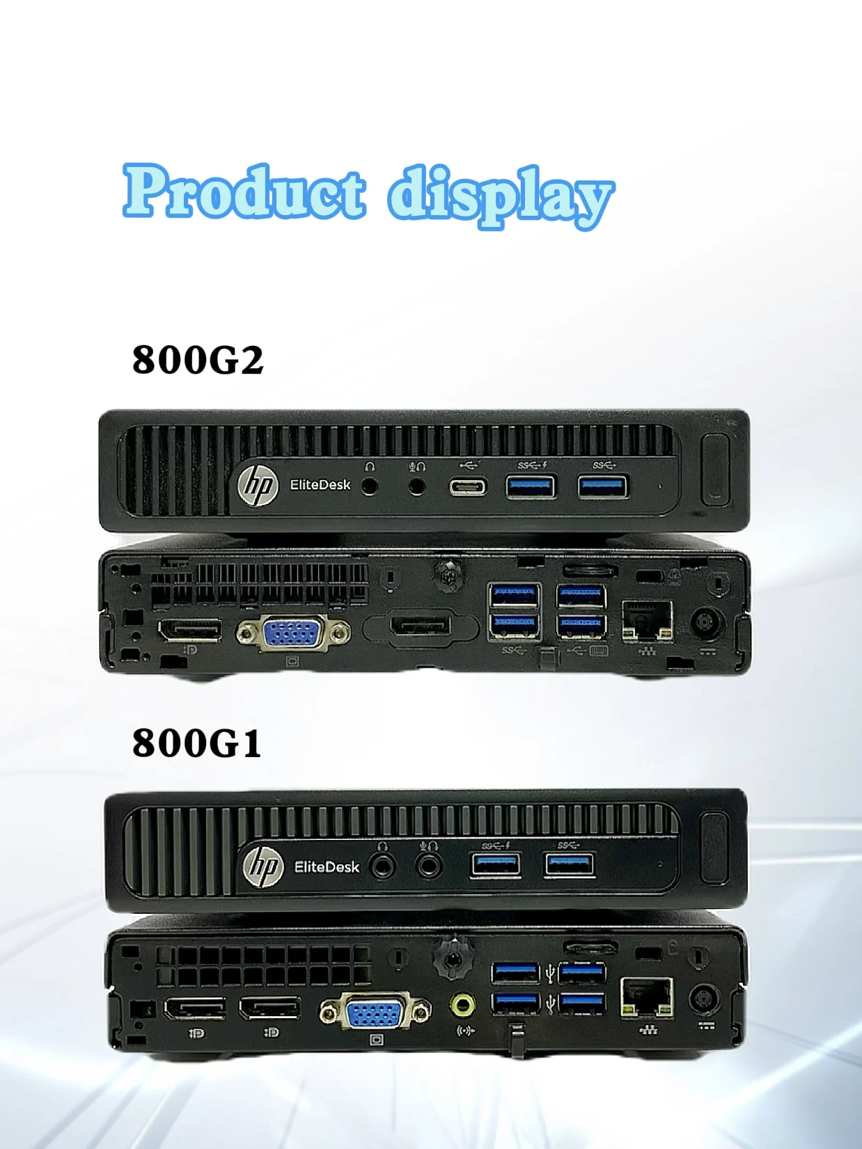 HP 800G1/G2/G3/G4 Mini Mainframe - I3/i5/i7 Business Pcs