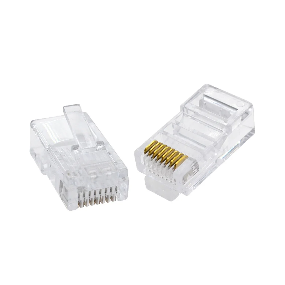 Rj45 Cat5e Cat6 Ethernet Cables Module Connector Rj45 Network Connector ...
