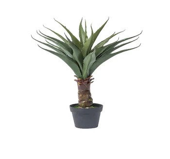 High Quality Indoor Outdoor Indoor Decor Artificial Maguey Pot Plant ...