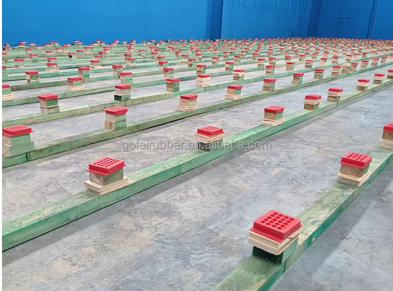 Basketball Stadium Wooden Floor Shock Absorbing Rubber Mat