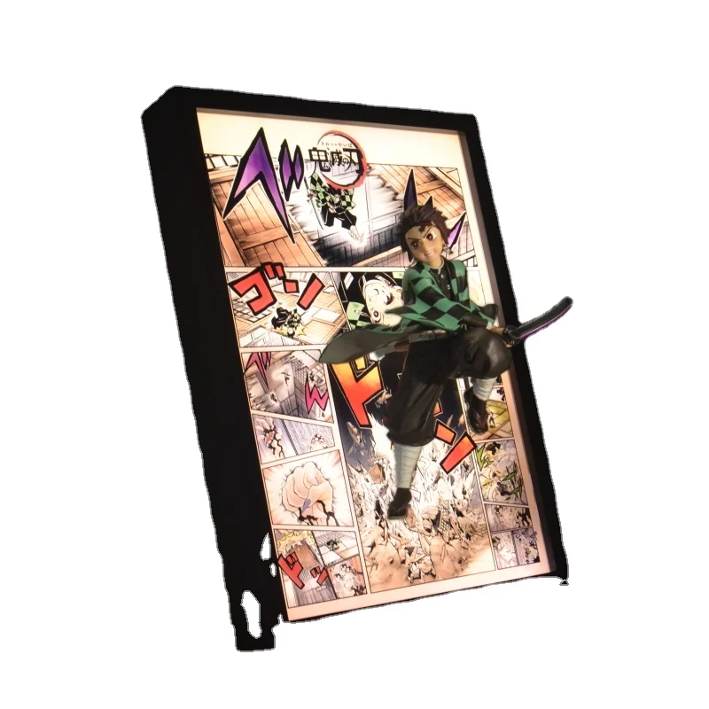 28 New Design LED Anime Light Box - Jiu-Jitsu Kaisen Luffy