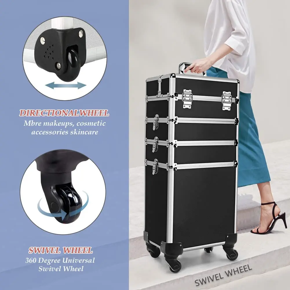 Professional 4 in 1 Manicure Trolley Case - QS QSH-2154