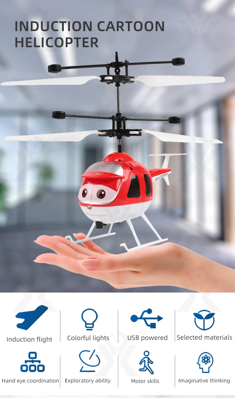 Chengji Flying Toys - Hand Induction Mini Helicopters