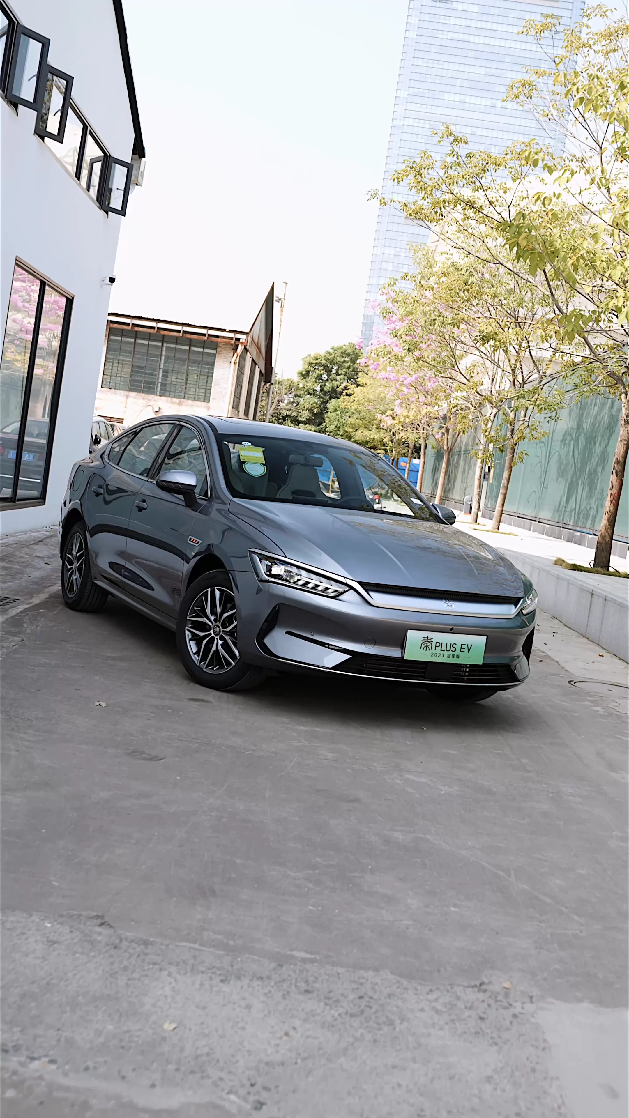 Cheap Cars Byd Qin Plus Ev Champion 610km/510km/420km Type New Electric Vehicle In Stock Export ...