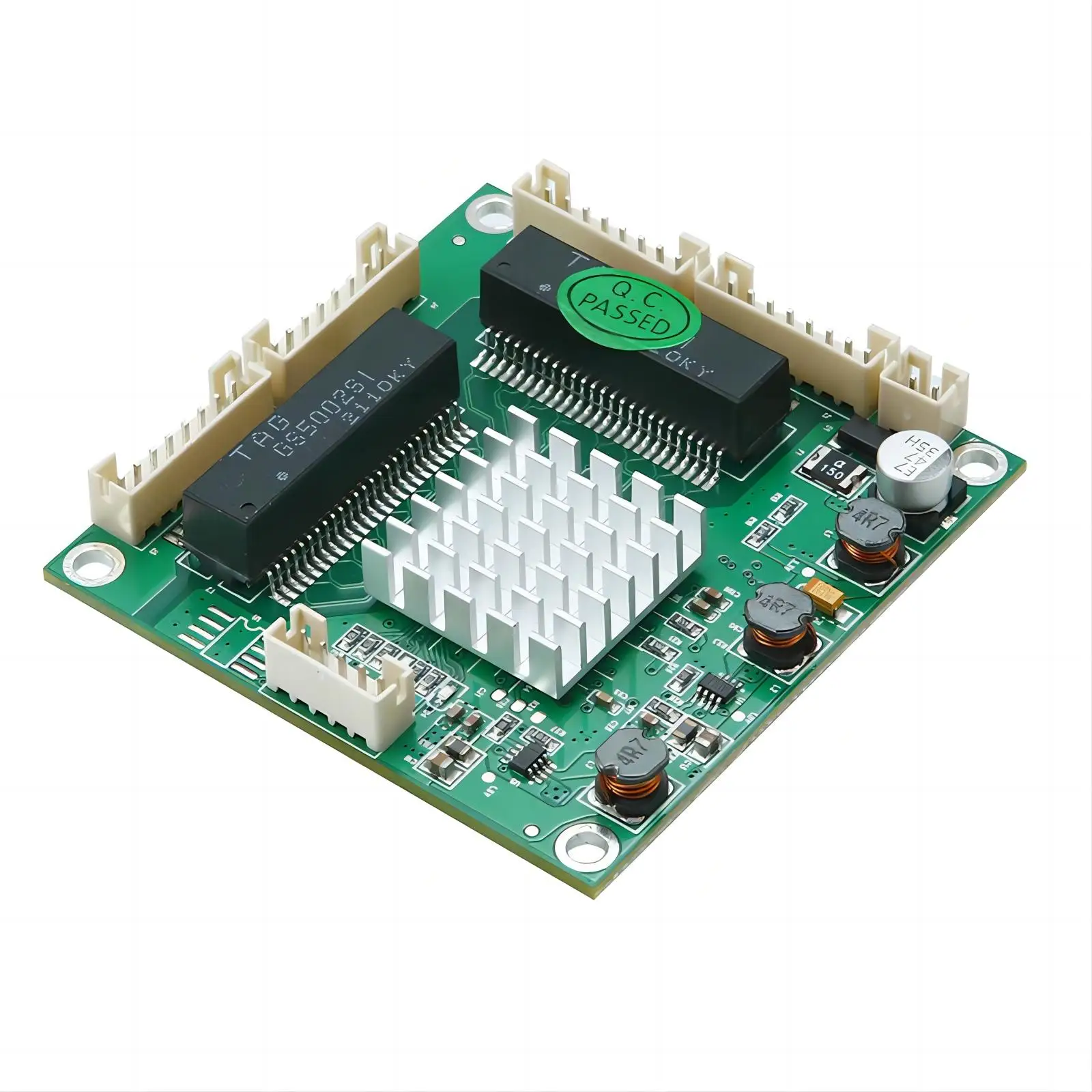 Industrial Gigabit Ethernet Switch Board 4 Port Ethernet Switch PCB For ...