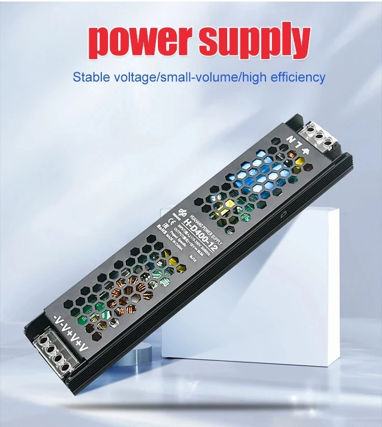 Professional Supplier Unit 110v 220v Slim Ac Dc Constant Voltage 60w 100w 200w Smps 12v 24v Led ...