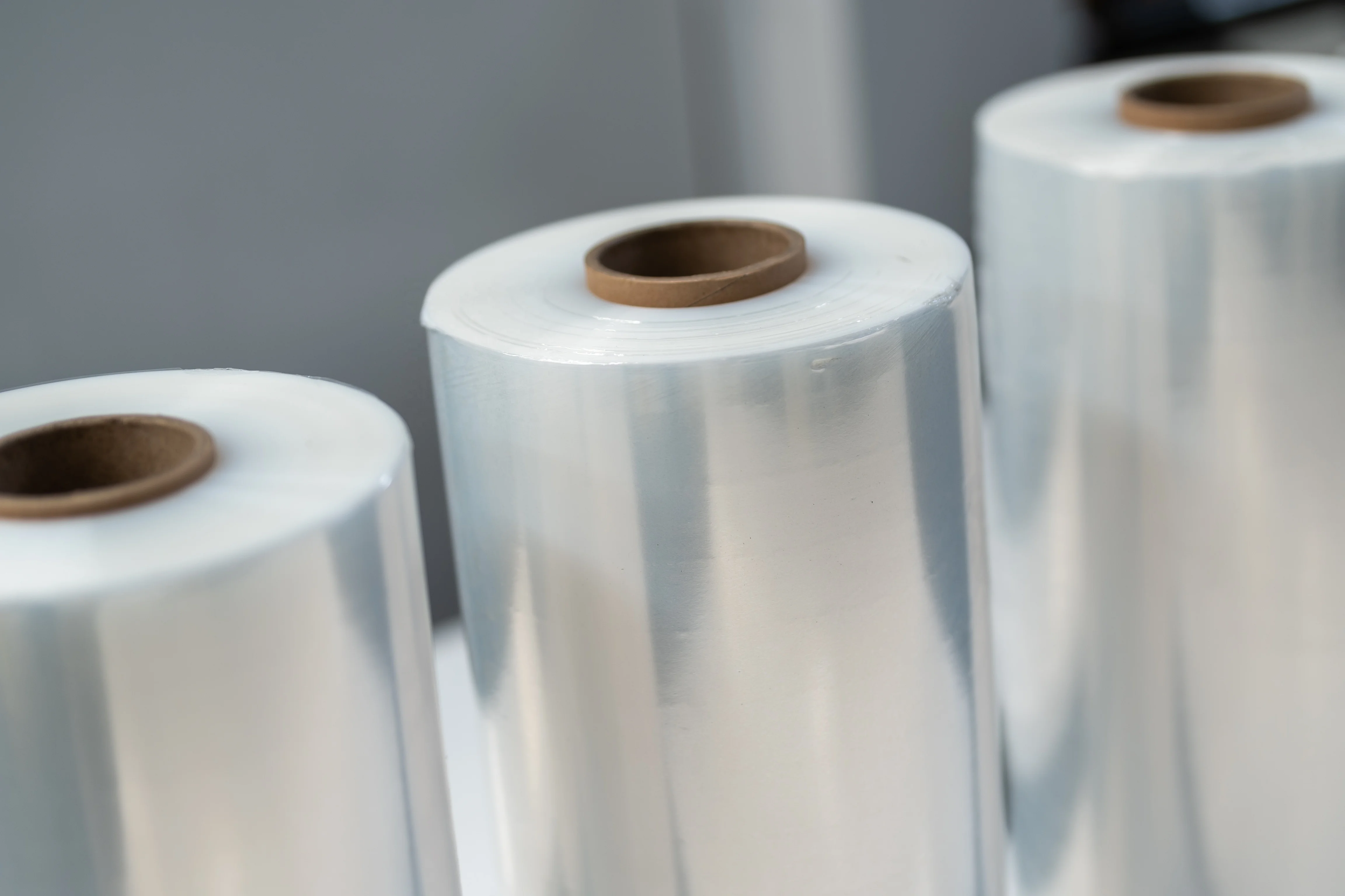 Clear Black Stretch Wrap Moving Wrapping Plastic Roll Packing Hand Wrap ...