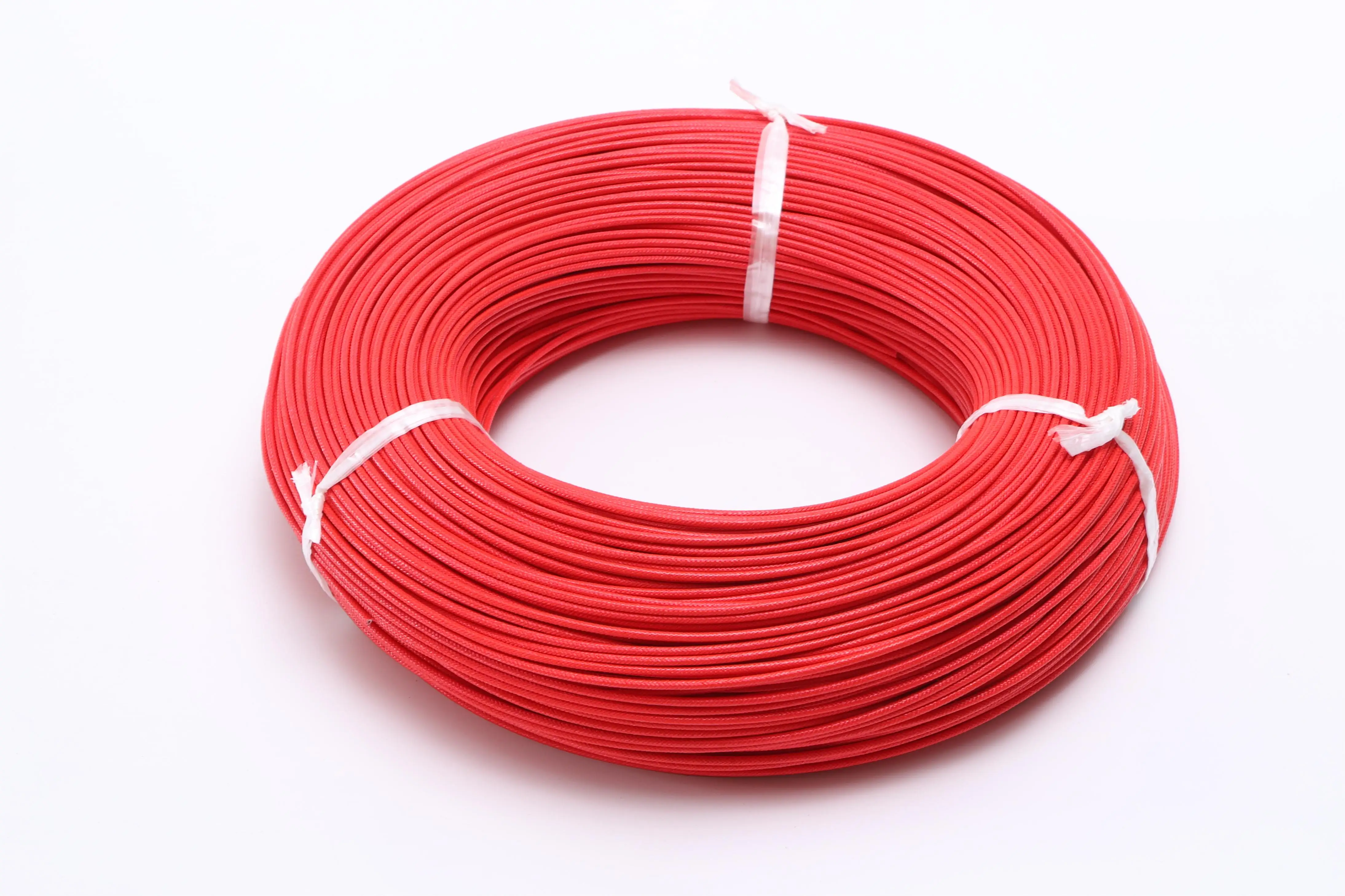 26 Awg Wire Single Core Glass Fiber Silicone Rubber Braided Cable ...