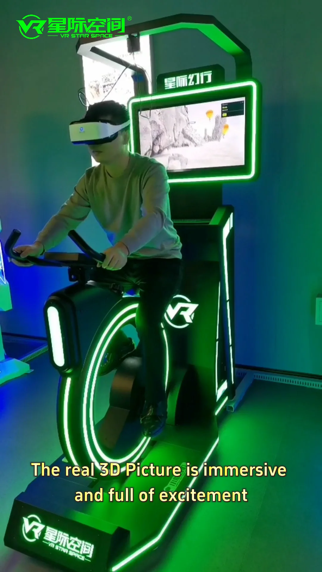 Oem Vr Extreme Riding Simulator 9d Virtual Reality Fitness Game Sport ...