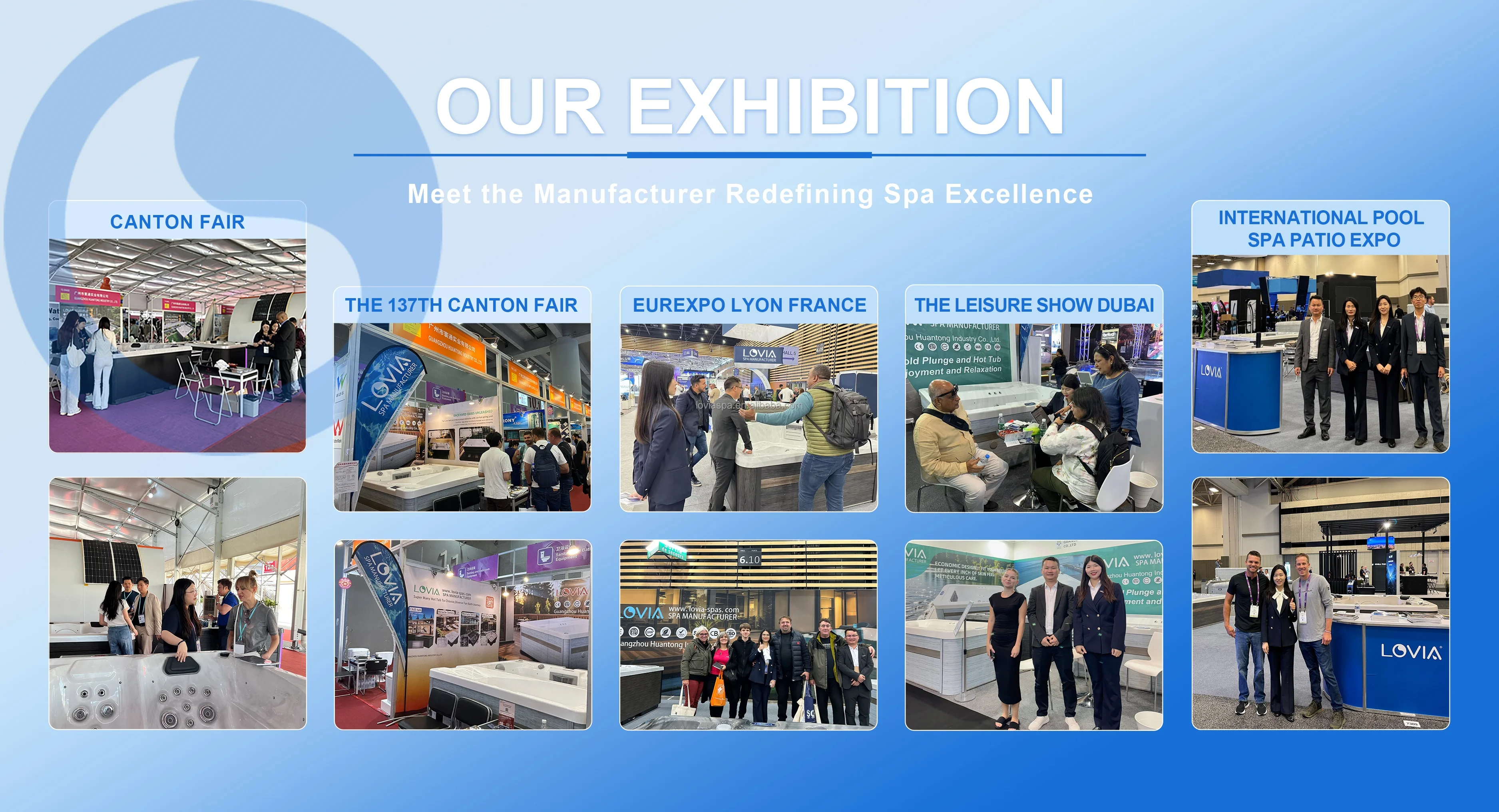 Lovia Freestanding Party Whirlpool Swim Spa - Outdoor Hot Tub