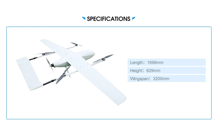 20e Gps Rtk Vtol Uav Drone Pour Topographie Flight Controller Aerial ...