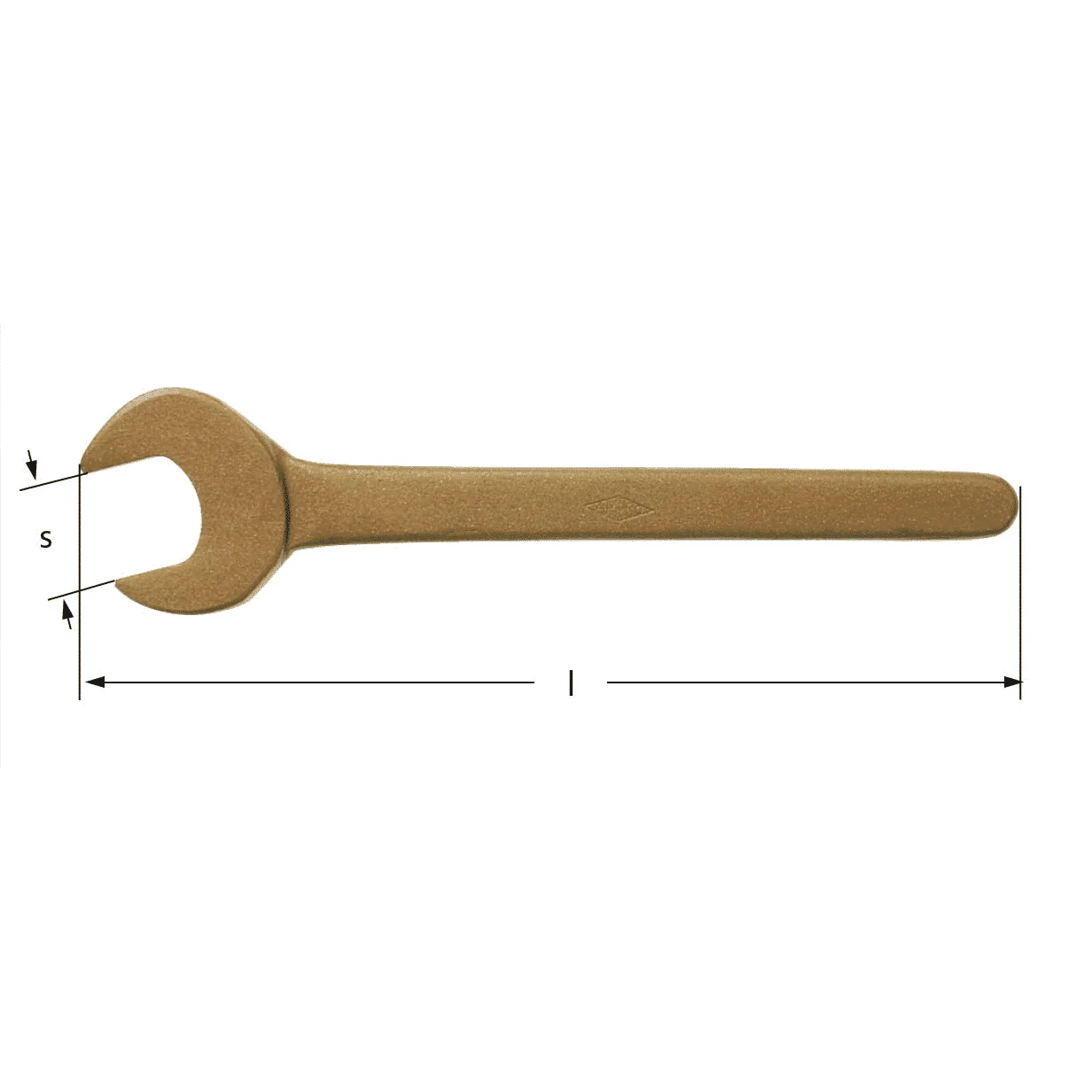 Single-Ended Spark-Proof Wrench 12-Inch Non-Sparkling Tool| Alibaba.com