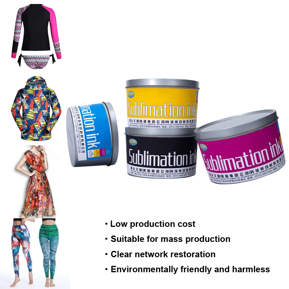 Soy Ink Offset Print Sublim Ink High Concentration Offset Sublimation ...