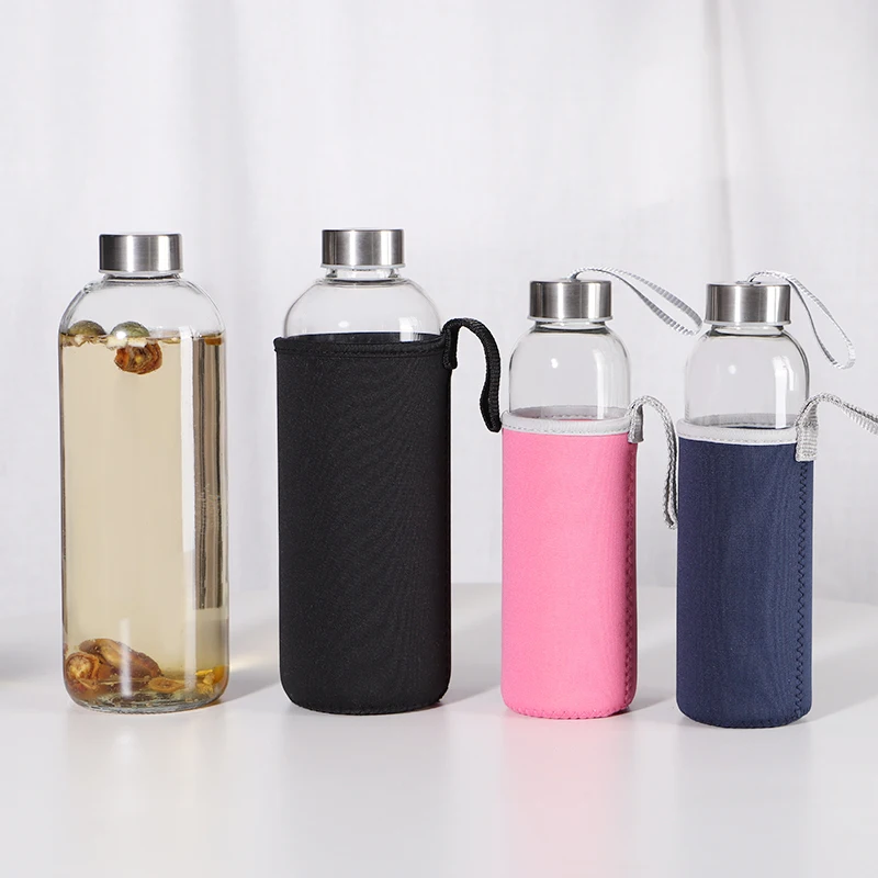 1L Fancy Beverage Juice Glass Bottles for Commercial Use