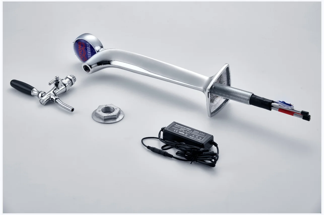 Stainless Steel Single Tap Snake Beer Tower Column Draft Beer Dispenser ...