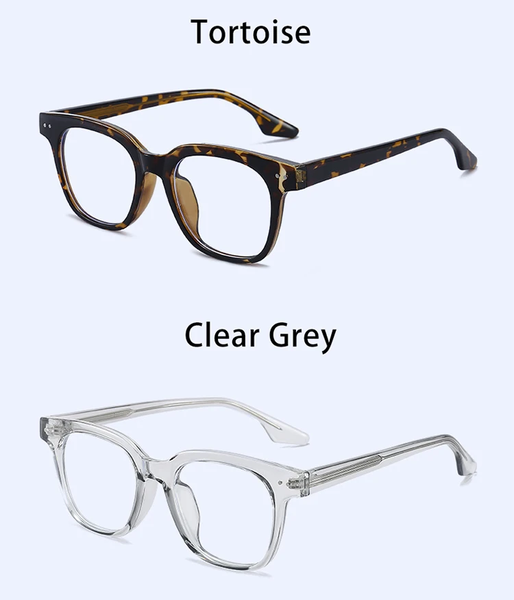 TR90 Vintage Round Frame Computer eyeglasses Club frame Women men light ...