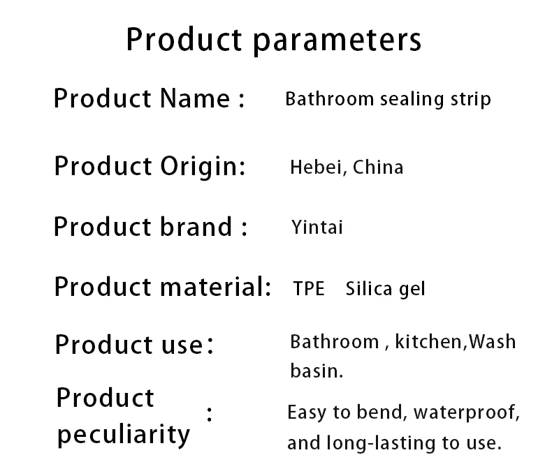 Flexible Water Blocking Strip,Bathroom Artifact Waterproof Strip ...